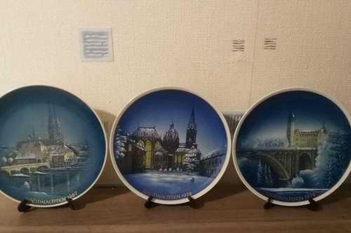 Настенная тарелка Rosenthal Зимние города