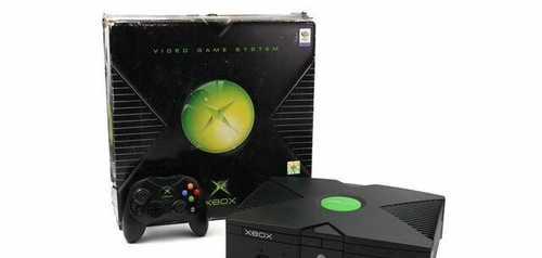Игровая приставка Xbox Original Черный В коробке Б
