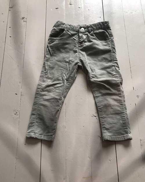 Брюки вельветовые Zara 92 см