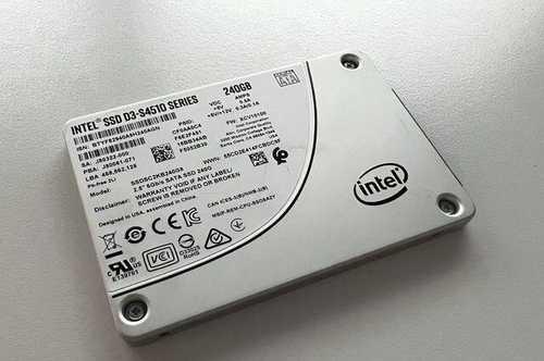 Жесткий диск SSD Intel 240 GB D3-S4510