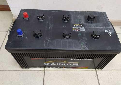 Аккумулятор kainar 225 ач. Бу. Доставка