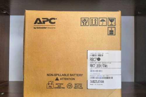 APC RBC7 Аккумуляторы