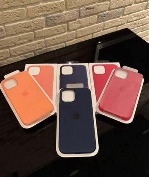 Чехлы iPhone 12/12 pro apple silicone case