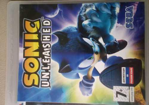 Диск для ps3 игра Sonic unleashed