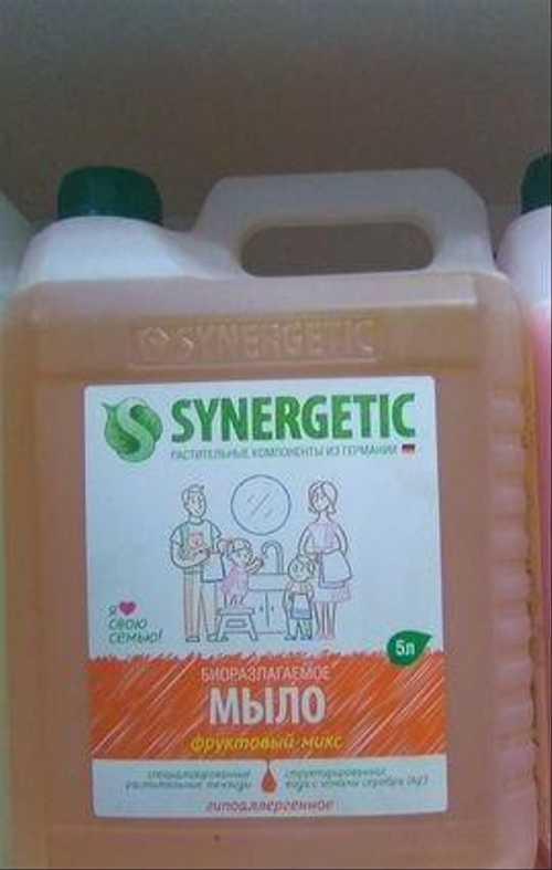 Жидкое мыло synergetic 5л