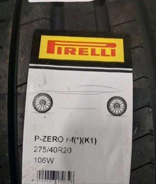 275 40. Pirelli PZERO Gen-2 275/40 r20 106w.