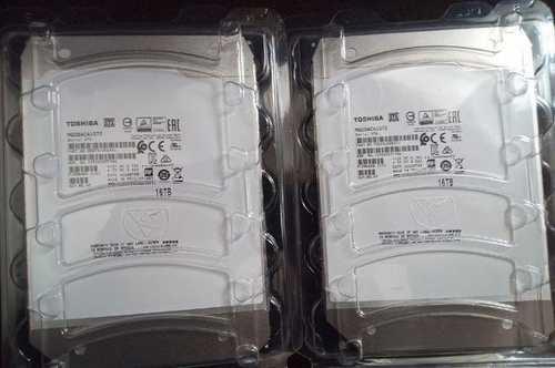 HDD 16 тб/16 TB Toshiba MG08ACA16TE (2 шт.)