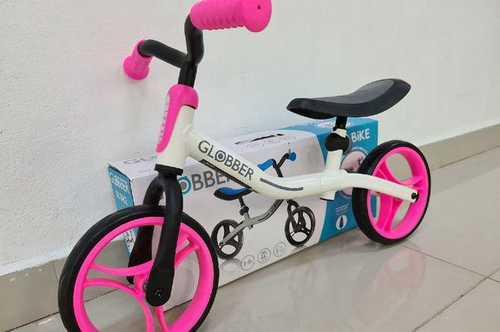 Беговел Globber Go Bike (White/Pink) Новый