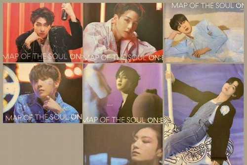 BTS Map Of The Soul ON:E Concept Photobook постеры