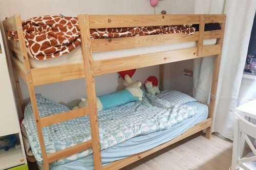 Двухъярусная кровать IKEA mydal мидал 90200 см