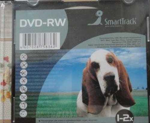 SmartTrack Slim DVD-RW 1.4 Gb 2x 8см