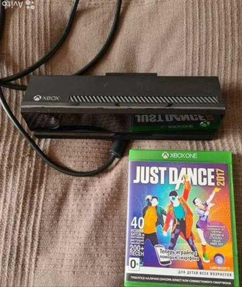 Xbox one Kinnect 2.0 + игра Just Dance 2017