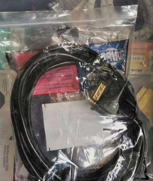 Кабель dvi to hdmi 4,5 метров новый