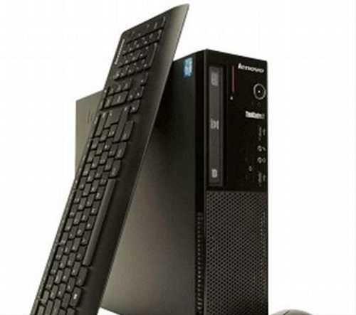 Системный блок Lenovo ThinkCentre Edge 72 SFF (Intel Core i3-2100 3.1GHz/4Gb/250Gb/Intel HD/DVD-ROM/glan/LPT/Клавиатура+мьшь)