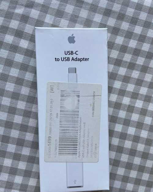 Адаптер Apple USB-C новый