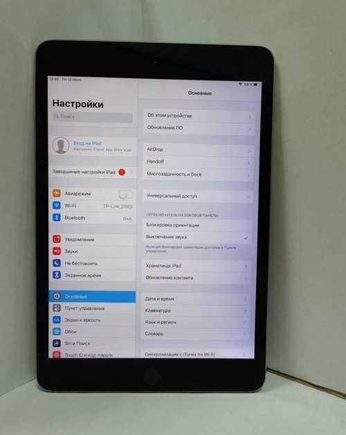 iPad mini3(MGP32RU/A) A1599 Wi-Fi 128Gb