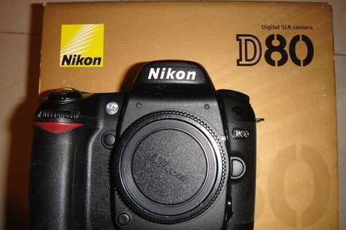 Nikon D80 пробег 14 тыс