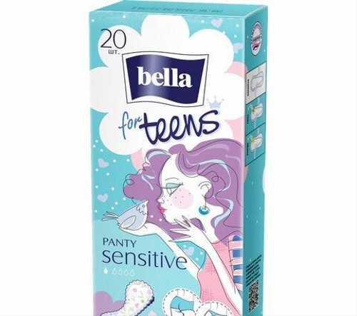 Bella прокладки ежедневные For teens Panty sensitive, 20 шт