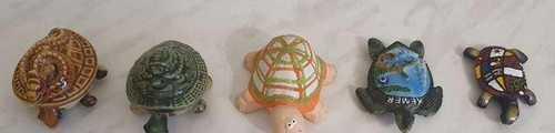 Черепахи декор статуэтки фигурки