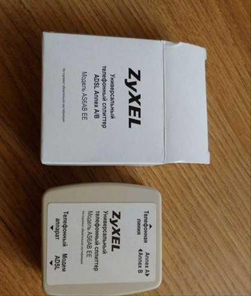 Adsl сплиттер zyxel AS6AB EE