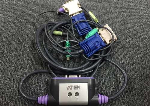 KVM - переключатель aten CS62A