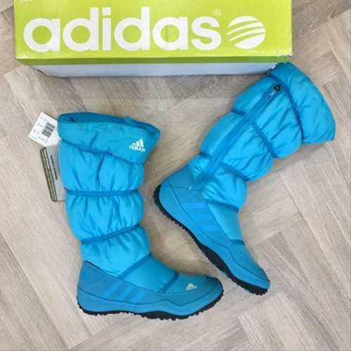 Яркие сапоги adidas 36.5 оригинал