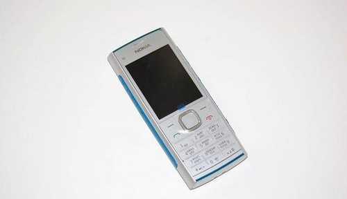 Nokia x2-00 Silver Blue как новый, оригинал