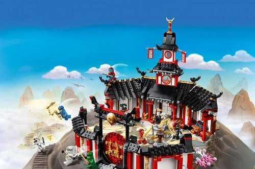 Lego Ninjago "Монастырь Кружитцу", (аналог)