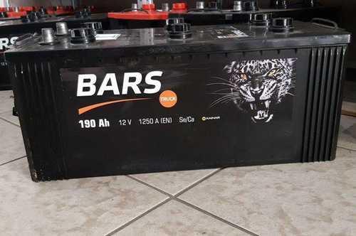 Аккумулятор 6ст-190 bars рос болт