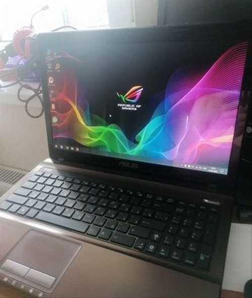 Продаю игровой ноутбук asus