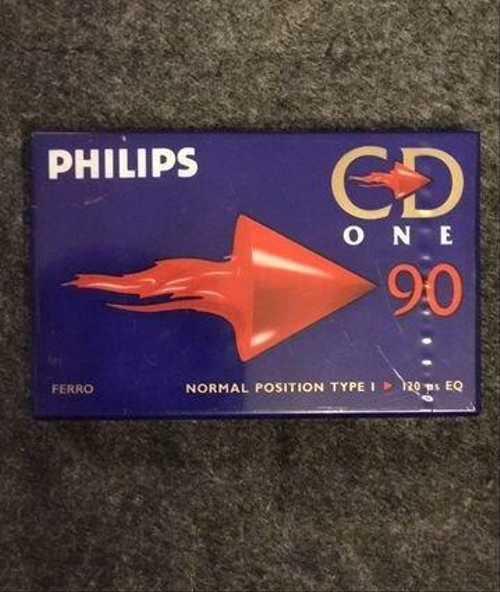 Аудиокассета Philips CD 90 новая