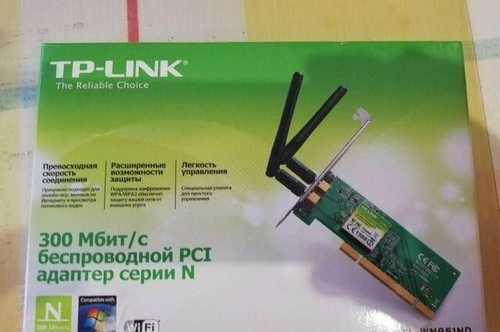 Wi-Fi сетевая карта PCI TP-Link 300Мбит/с