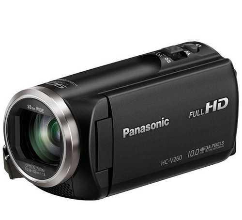 Видеокамера Full HD Panasonic HC-V260 Black