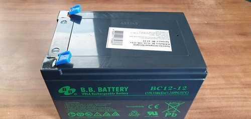 Аккумулятор ибп (UPS) B.B. Battery BC12-12