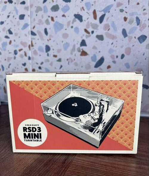 Проигрыватель Crosley RSD3 Mini Turntable