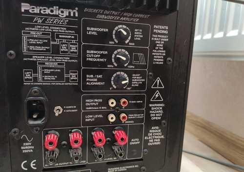 Активный hi-fi сабвуфер Paradigm PW-2200
