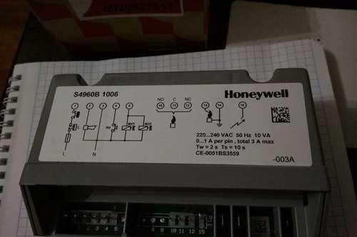 Блок управления Honeywell S4960B