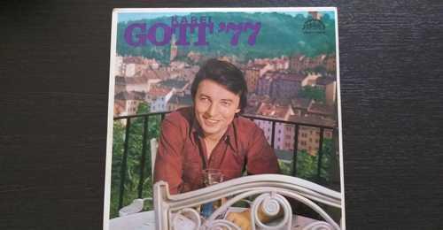 LP Karel Gott '77 (Чехословакия) 1976 "Supraphon"
