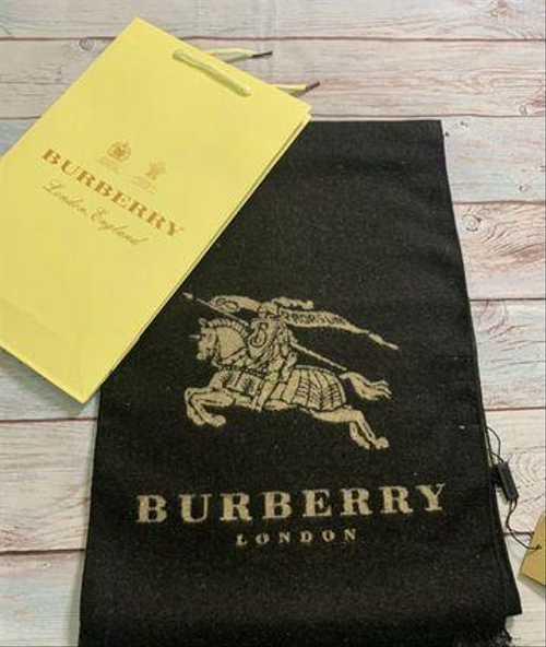 Шарф burberry мужской