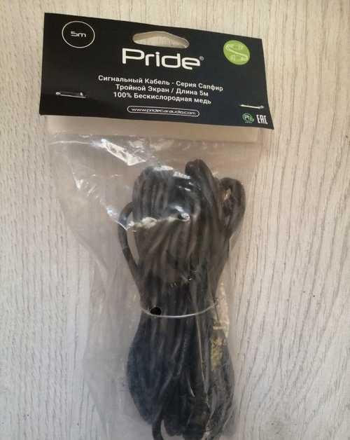 Межблочный кабель pride RCA Sapphire