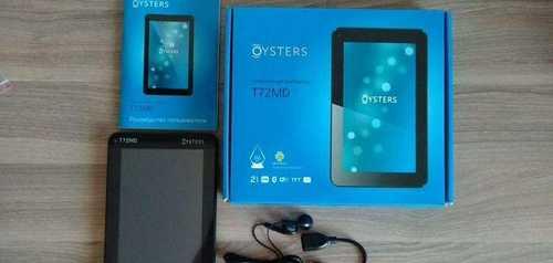 Планшетный компьютер oysters T72MD черный