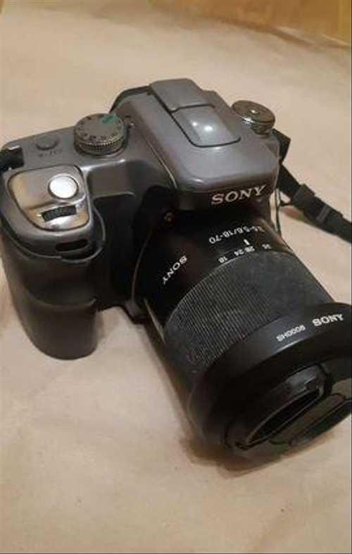 Зеркальный фотоаппарат sony alfa 100