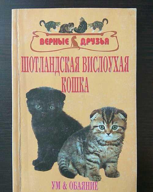 Книга про шотладскую вислоухую кошку