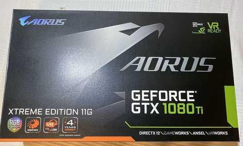Видеокарта Aorus GeForce GTX 1080 ti