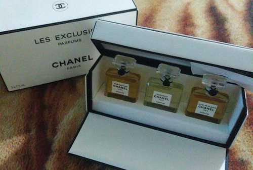 Chanel Les Exclusifs набор парфюмок, оригинал, ред