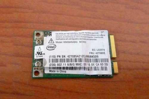 Модуль Wi-Fi для ноутбука Intel WM3945ABG MOW2