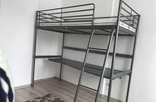 Кровать чердак IKEA свэрта двухэтажная