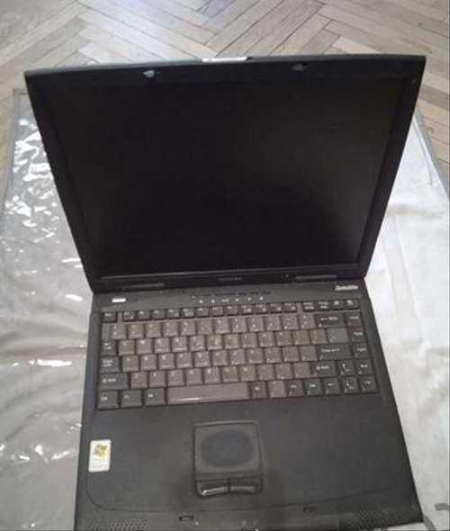 Ноутбук бу toshiba satellite 1105