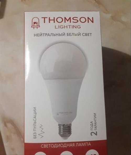 Лампа светодиодная e27 30вт thomson