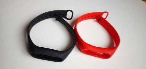 Ремешок для смарт-часов Mi Band 2 силиконовый